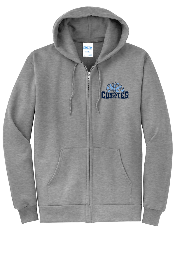 CSA-Cheer-Core Fleece Full-Zip Hooded Sweatshirt (Ladies) – Uniform A Team