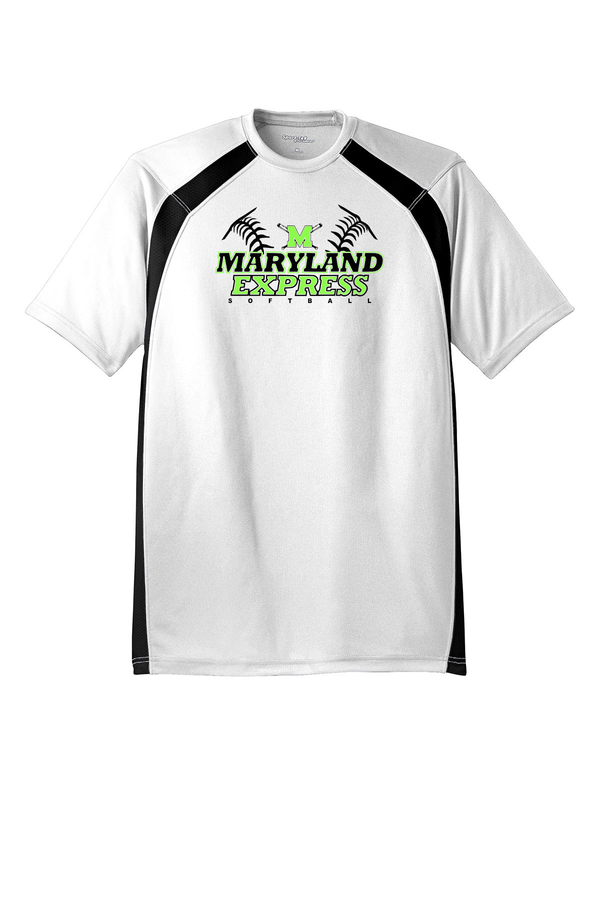 MDEXPRESS-Dry Zone® Colorblock Crew – Uniform A Team