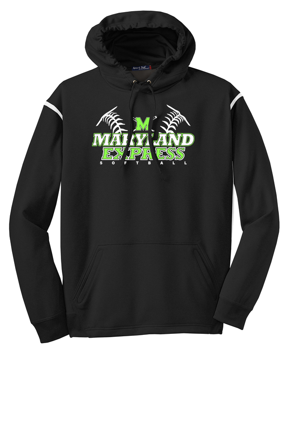 MDEXPRESS-Tech Fleece Colorblock Hooded Sweatshirt – Uniform A Team